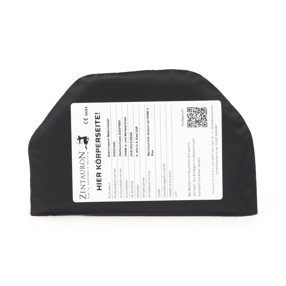 Soft ballisitk for dropdown pouch and hip pocket