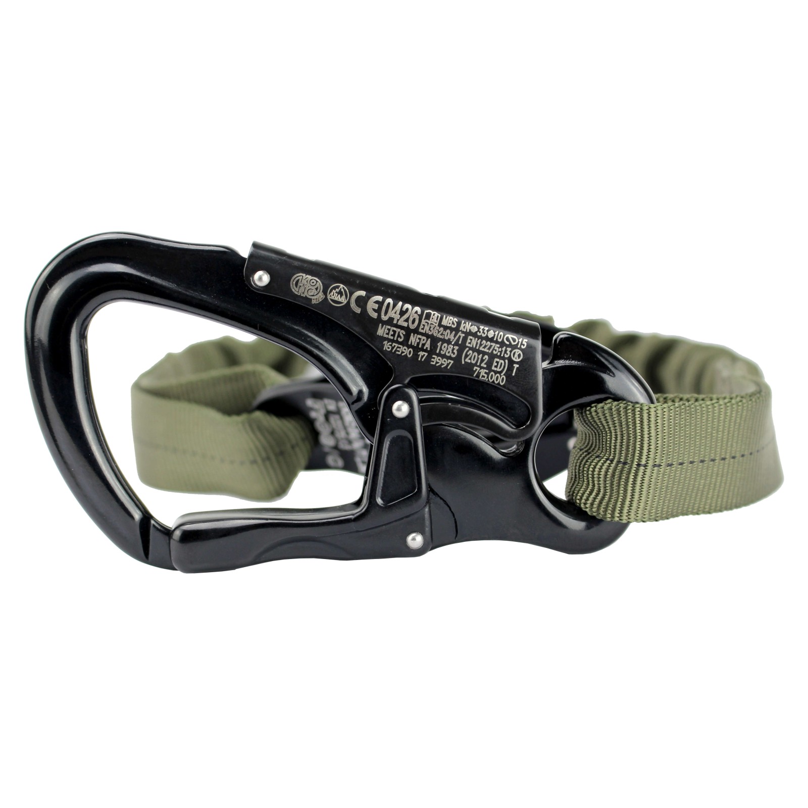 Fall protection or fall protection with Tango Kong carabiner