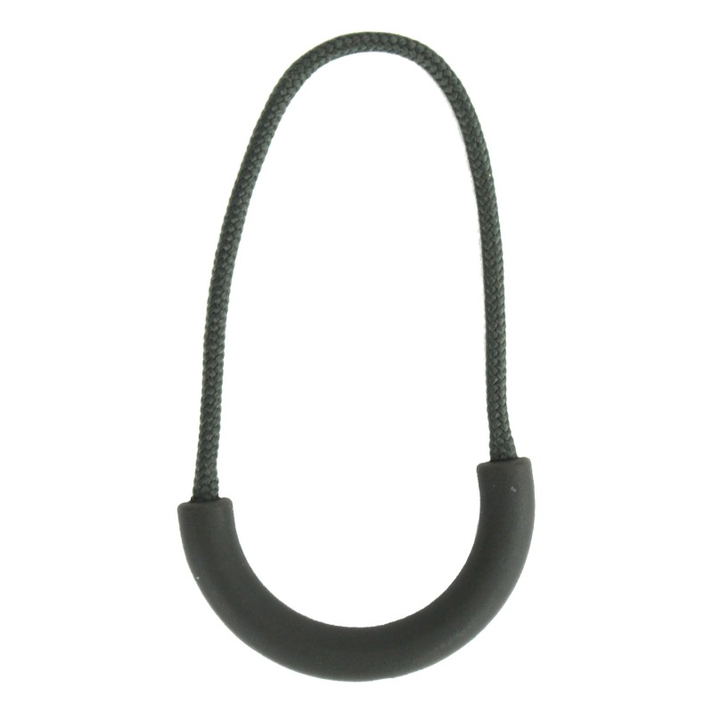Rubber zipper puller for zipper slider SET of 10