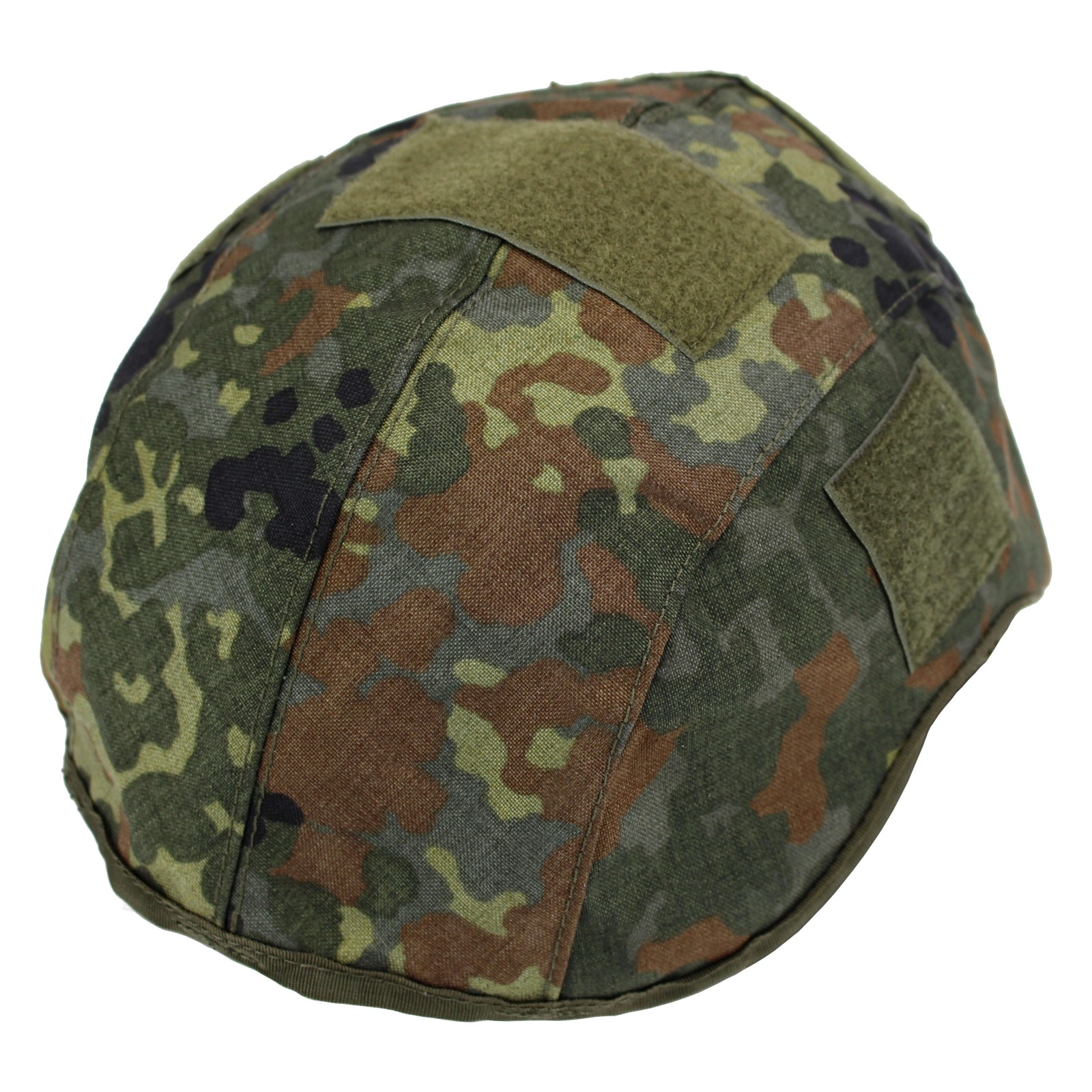 Helmet covers for military helmets